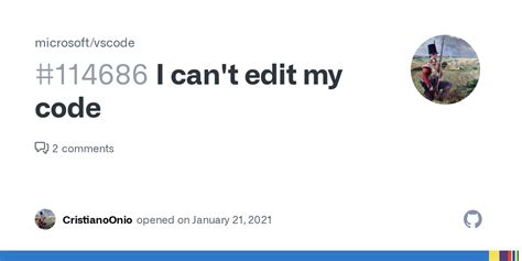 I Can T Edit My Code Issue Microsoft Vscode GitHub