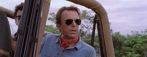 Sam Neills Grant Jurassic Park Sunglasses Like A Film Star