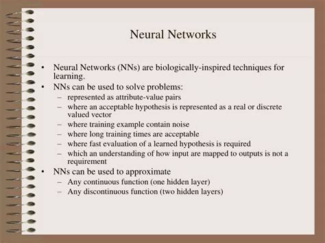 PPT Neural Networks PowerPoint Presentation Free Download ID 4497081