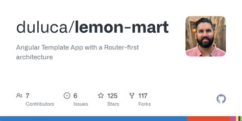 Github Duluca Lemon Mart Angular Template App With A Router First Architecture