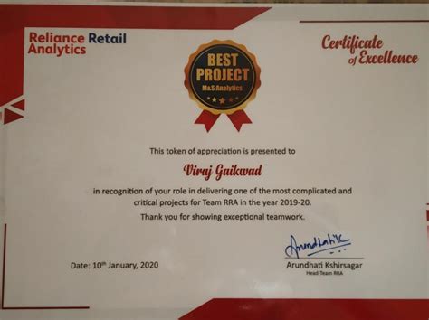 Viraj Gaikwad On Linkedin Reliance Marksandspencer Analytics Data