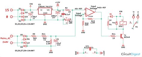 Over Voltage Protection Circuit Diagram Circuit Diagram