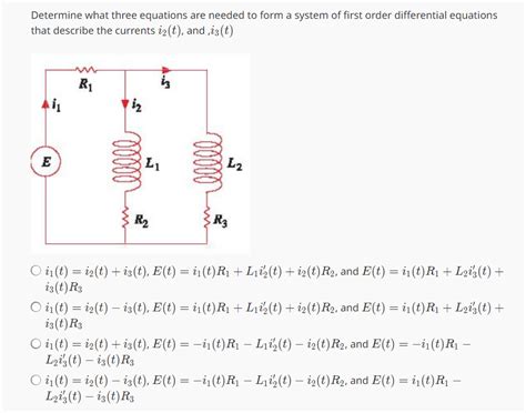 solved determine what three equations are needed to form a