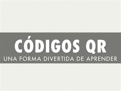 I Created CÃ³digos Qr With Haiku Deck Presentation Software Thats Simple Beautiful And Fun