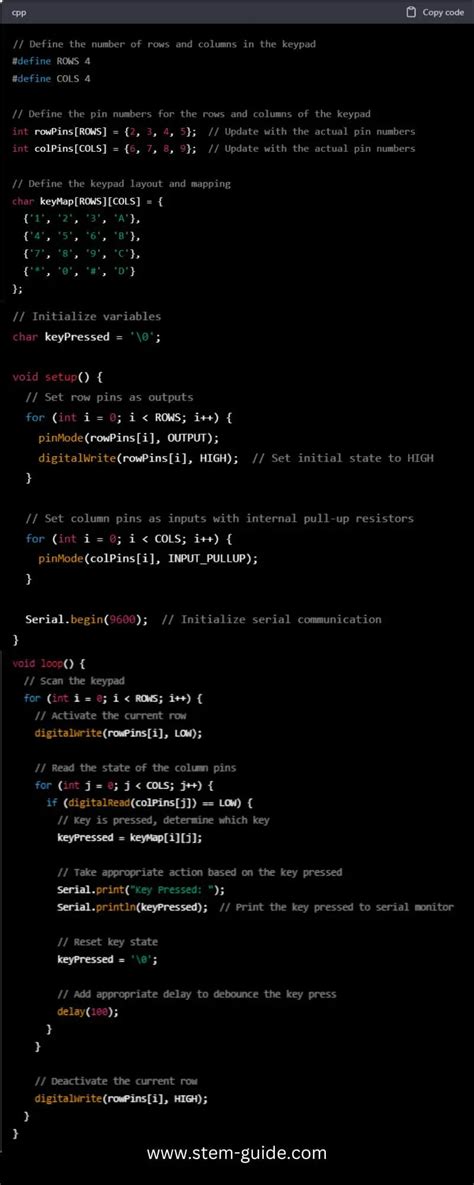 Detect Key Press With Microcontroller And Casio Calculator