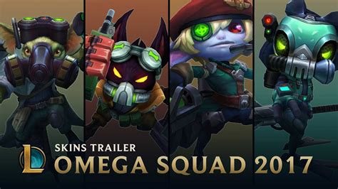 Operation Rescue Teemo Omega Squad 2017 Skins Trailer League Of