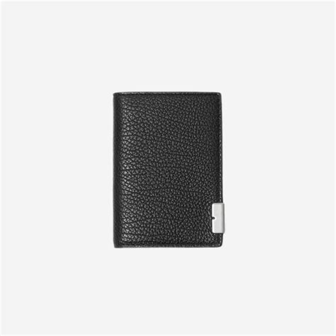 버버리 B 컷 폴딩 카드 케이스 블랙 Burberry Kream