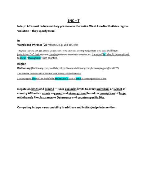 Harker Sayi Neg Peninsula Invitational Round 5 Pdf Aids Israel