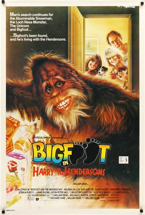 Harry And The Hendersons 27x40in Movie Posters Gallery