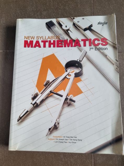 New Syllabus Mathematics 7th Edition Hobbies And Toys Books And Magazines Textbooks On Carousell