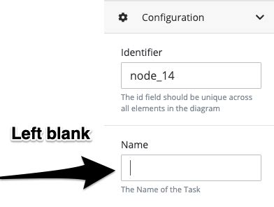Name Field In An Element S Configuration Should Be Required Issue ProcessMaker Modeler
