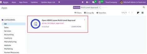 Leave Multi Level Approval Open Hrms Book V16