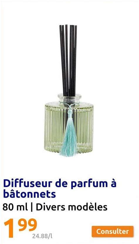 Promo Diffuseur De Parfum à Bâtonnets chez Action iCatalogue fr