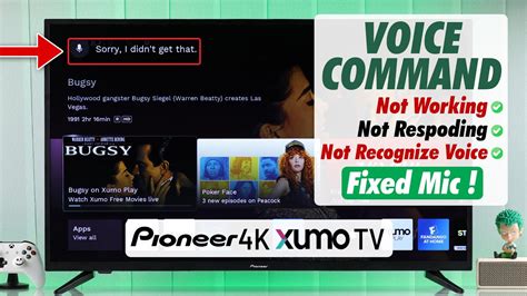 Voice Command Not Working on Pioneer Xumo TV? Fix Mic! - YouTube