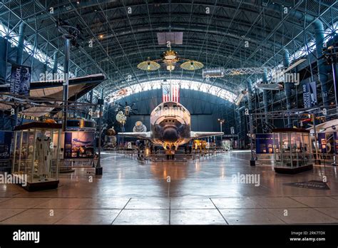 The Supershuttle Columbia At Smithsonian Air And Space Museum In Dulles