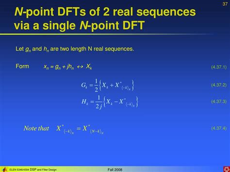 PPT Lecture Frequency Domain Representation DTFT IDTFT DFT IDFT PowerPoint Presentation