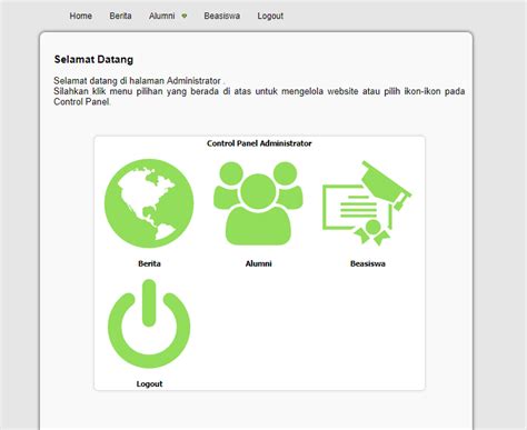 Sistem Aplikasi Islami Download Sistem Alumni Menggunakan Php Dan