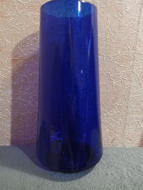 Ваза вінтаж часів ссер кобальтове скло — ціна 400 грн у каталозі Вази Купити товари для дому
