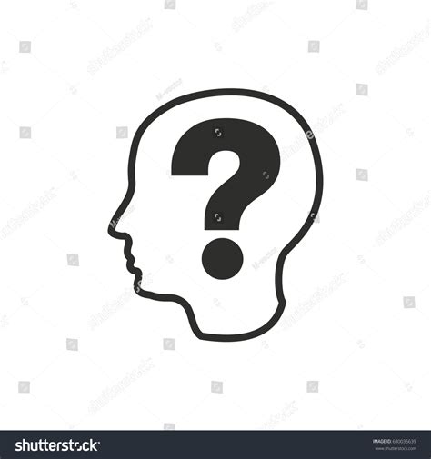 Anonymous Vector Icon Black Illustration Isolated Stock Vector Royalty