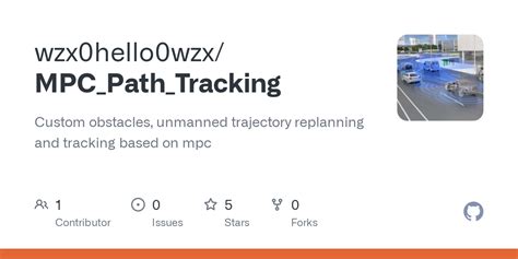 github wzx0hello0wzx mpc path tracking custom obstacles unmanned