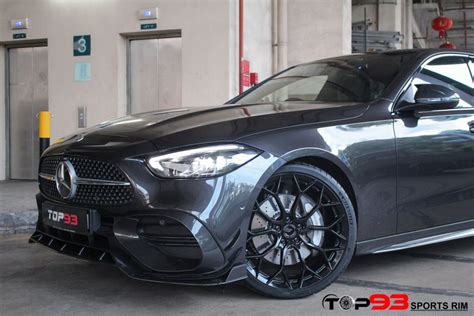 Mercedes Benz C Class W206 Black Bc Forged Kl31 Wheel Front