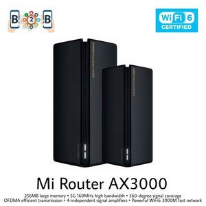 Jual XioMi Router AX Mesh System WiFi Chinese Version Jakarta Selatan Xiaomay Store