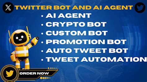 Do Custom Twitter Bot Ai Agent Tweet Automation Open Ai Chatgpt Grok Ai By Rylandcarter Fiverr