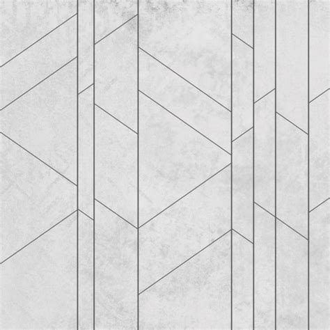 Geometric Concrete Wall Creations