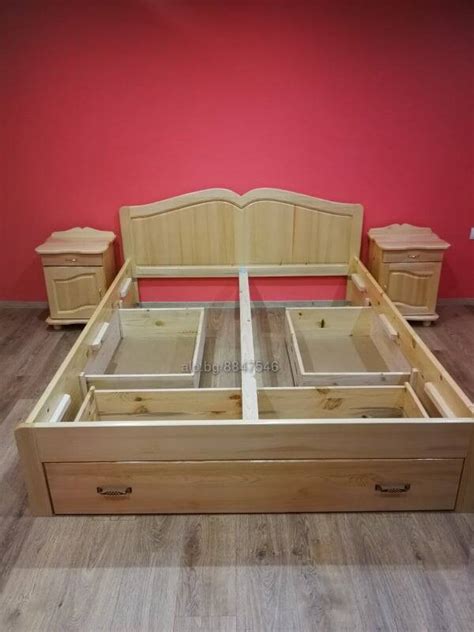 Спалня ”Море от любов” с три чекмеджета МАСИВ за м к 160 200 см Легло Мебели за дома и