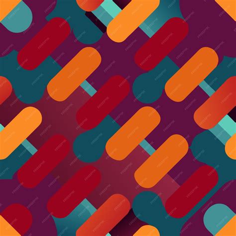 Premium Vector Free Seamless Geometric Abstract Texture Pattern Vector Illustration Wallpaper
