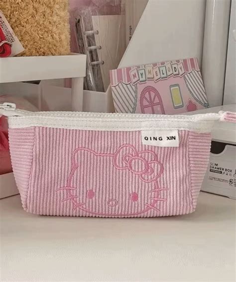 💫new💓헬로키티 핑크 필통 에이블리