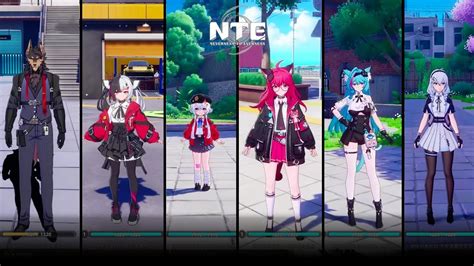 All Playable Characters Showcase In Neverness To Everness Beta