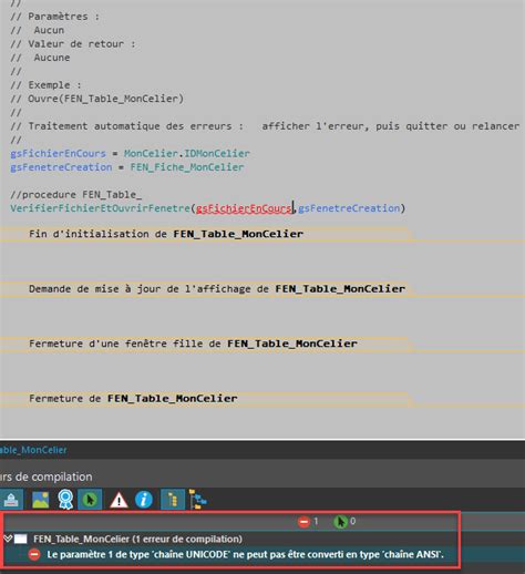 Passez Un Nom De Fichier En Variable Globale Windev Précédentes