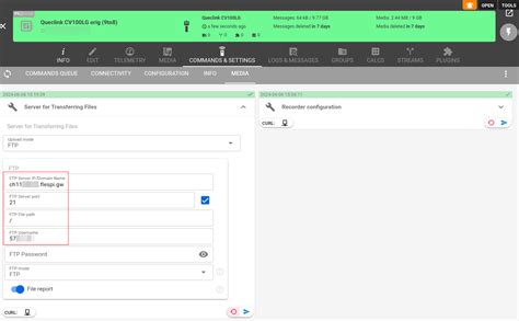 Queclink Device Video Data Via Api