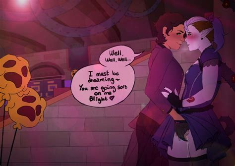 Rule 34 2girls Aged Up Amity Blight Caelsin Clothed Clothed Sex Dark