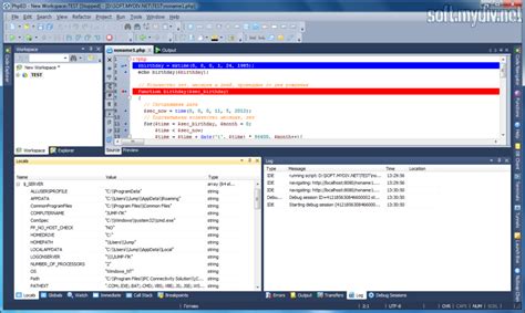 Nusphere Phped — скачать бесплатно последнюю версию для Windows