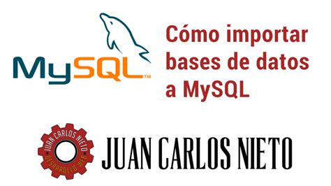 Cómo importar una base de datos MySQL