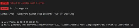 前端 Vuecli项目，cannot Read Property Vue Of Undefined Segmentfault 思否