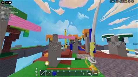 Playing Squads With Krystal Roblox Bedwars Youtube