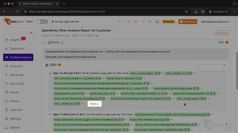 Cpu 时间是如何耗费在 Envoy 服务器内部的（使用 Openresty Xray） Openresty 官方博客