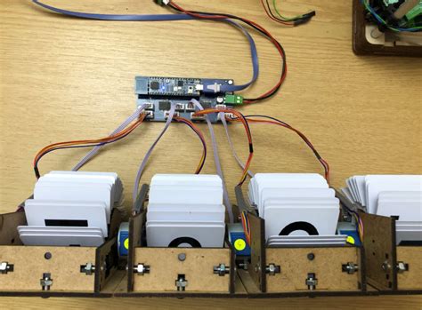 lpc845 brk splitflap controller behind split flaps mcu on eclipse