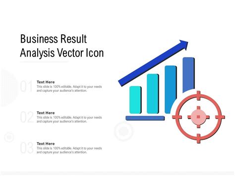Business Result Analysis Vector Icon Ppt Powerpoint Presentation