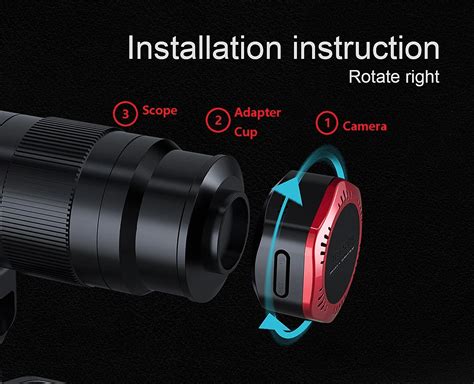2021 Telescope Mini Camera Adapter Mount Scope Eyepiece Camera 1080p For Telescope