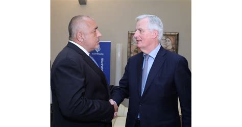Борисов се срещна с Мишел Барние