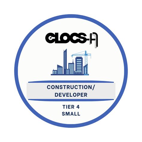 Construction Developer Tier 4 Small Clocs A