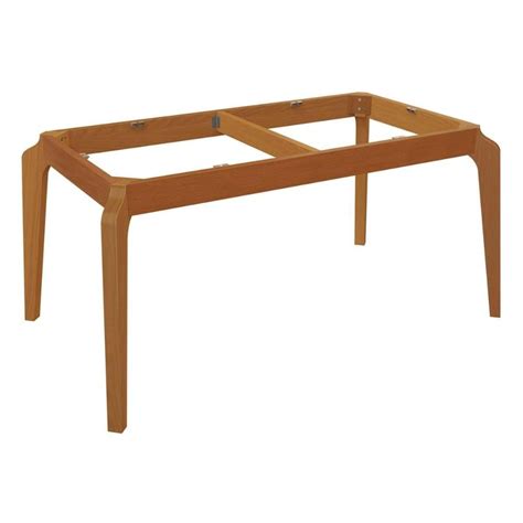 Base Mesa de Jantar Petra Bam008 ca Madeira Maciça S Tampo Carvalho Kappesberg MadeiraMadeira