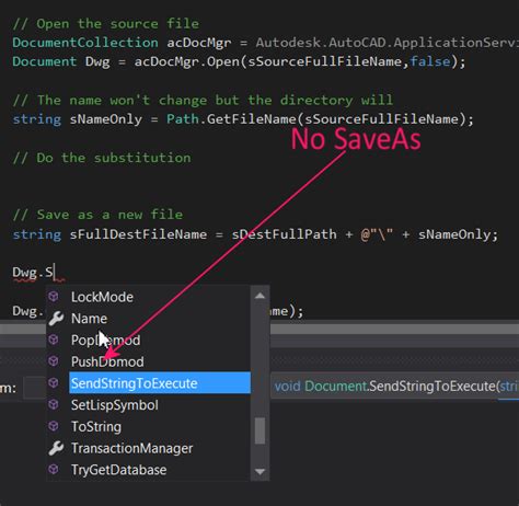 Solved C Net Document Saveas Autodesk Community