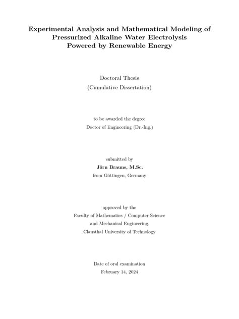 Experimental Analysis And Mathematical Modeling Of Pdf