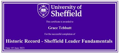 Leadership Manager Development Grace Tebbutt