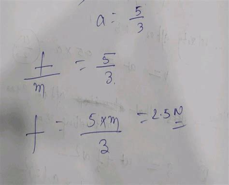 Um A Force Acts On An Object Of Mass 1 5 Kg Rest 0 5 S After The